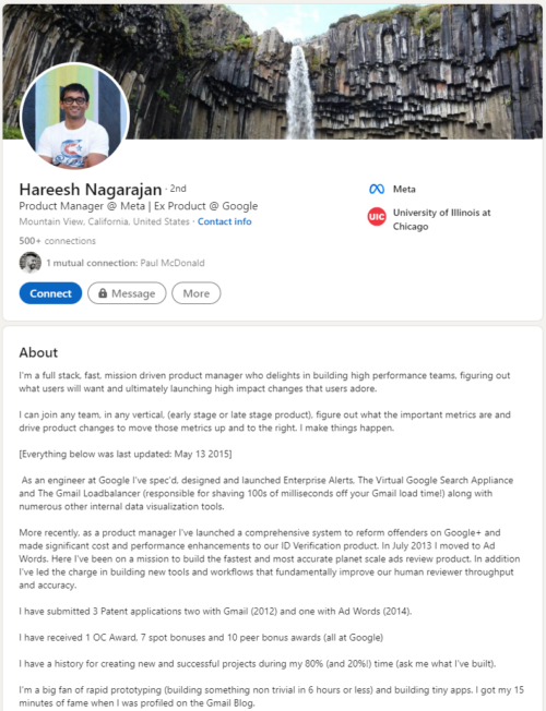 How to Optimize a Product Manager LinkedIn Profile